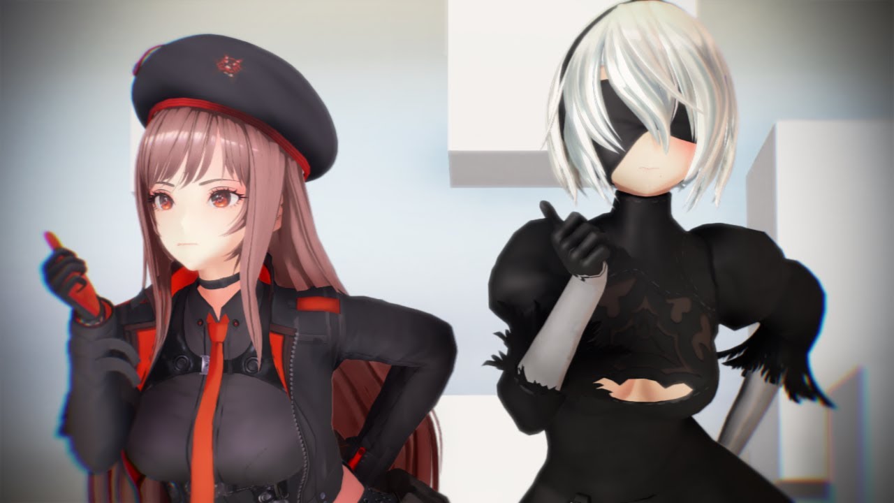 【GODDESS OF VICTORY：NIKKE x Nier Automata MMD】Rapi X 2B【Isshin Furan ...