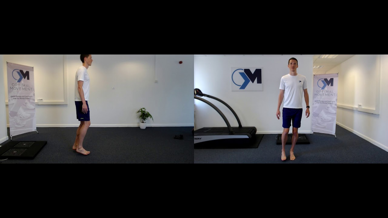 Single Leg Balance on Ball of Foot - YouTube