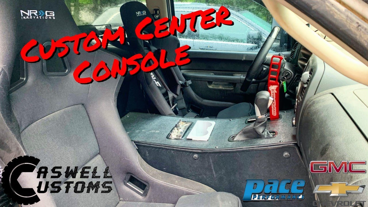 Silverado Custom Center Console - Pace Performance 6L80E Center Console ...