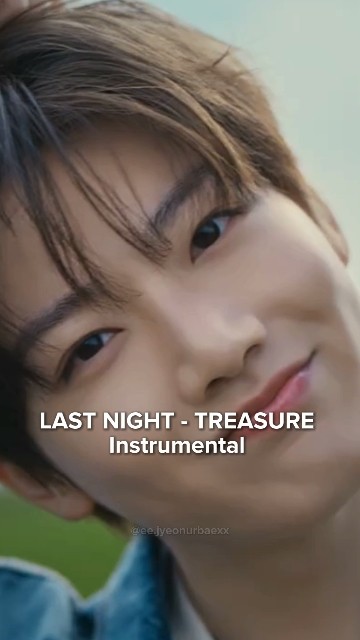 TREASURE - LAST NIGHT | Instrumental #treasure #kpop - YouTube