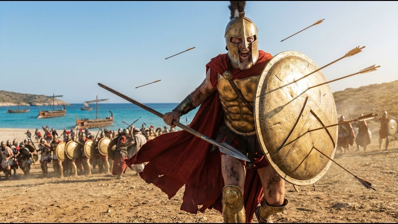 History’s Most BRUTAL Last Stand: The 300 Spartans at Thermopylae - YouTube