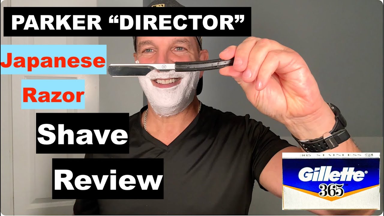 Parker Director Japanese Style Shavette Razor Shave Review #shaving # ...