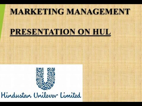 Marketing Mix or 4Ps of HUL I Jan 2023 I Project Presentation I Sales ...