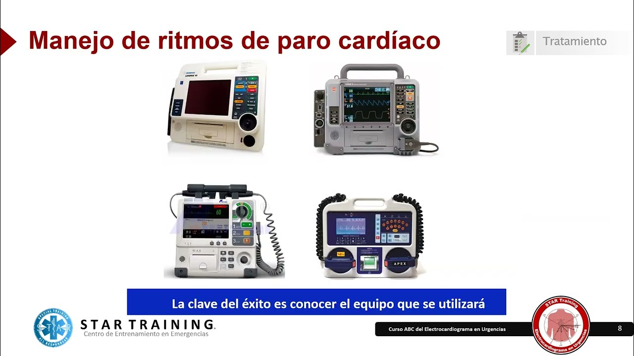 Tratamiento de Ritmos de Parada Cardiaca - YouTube
