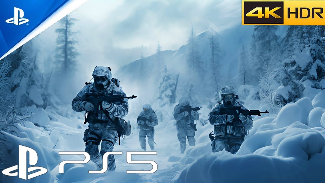 (PS5) Frozen Tundra | Realistic Graphics Gameplay [4K60FPSHDR] Call Of ...