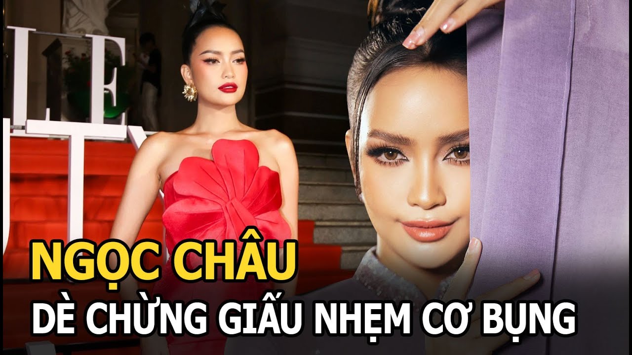 Ngọc Châu dè chừng giấu nhẹm cơ bụng sau khi bị bóc mẽ phẫu thuật eo ...