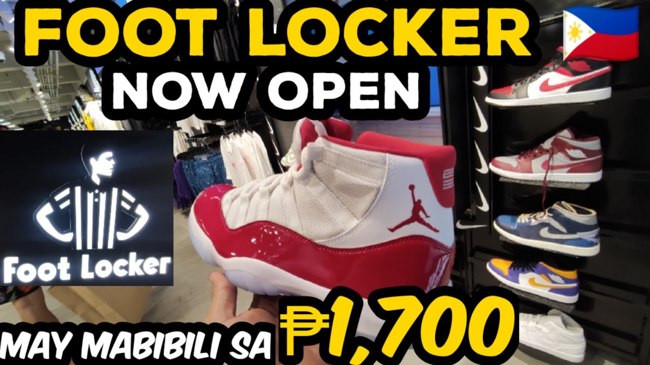 Foot Locker Ph. Dinagsa Ng Tao Sapatos na Puro Jordan // Matindi pa sa ...