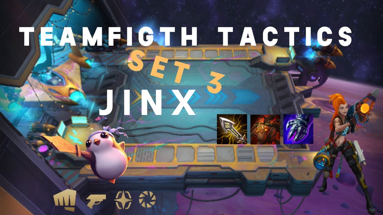 Jinx 10.10 Best Comp - 4 Blasters 4 Brawlers 3 Rebels 2 Chronos | TFT ...