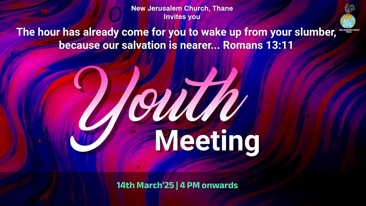Youth Meeting 14 March 2025 New Jerusalem Church Thane YouTube youth-meeting-14-march-2025-new-jerusalem-church-thane-youtube