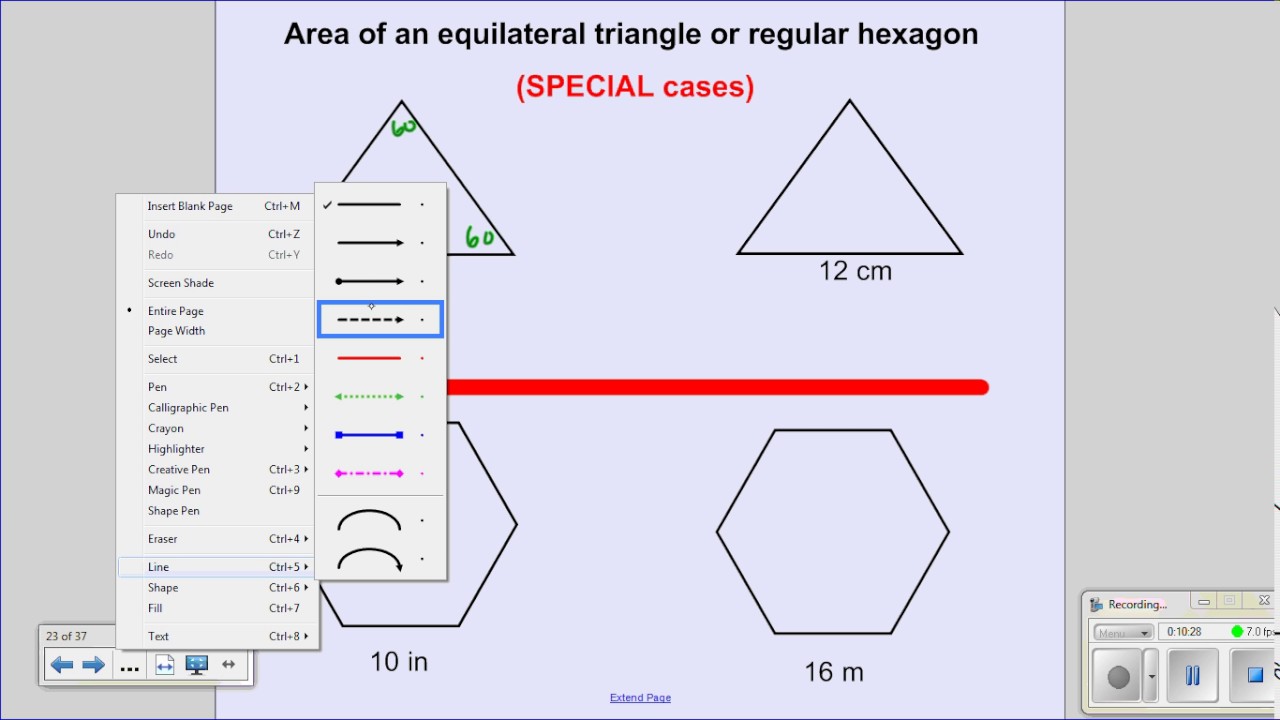 Geo: Unit 11 Day 3- Area of Regular Polygons & Circles - YouTube
