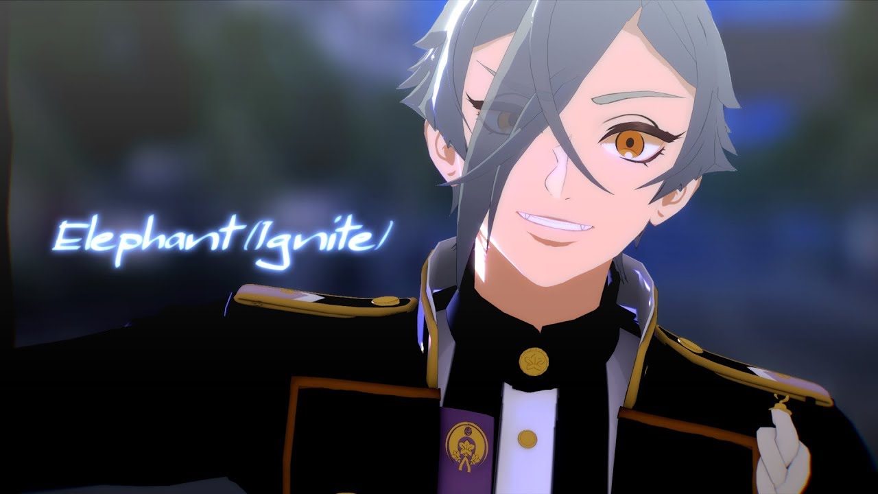 【MMD刀剣乱舞 膝丸】Elephant(Ignite)【2K】 - YouTube