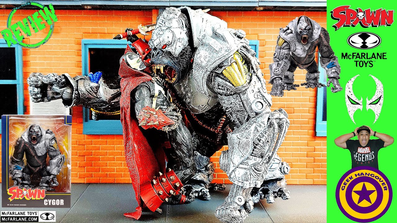 McFarlane Toys Spawn Cygor Mega Action Figure Unboxing and Review - YouTube