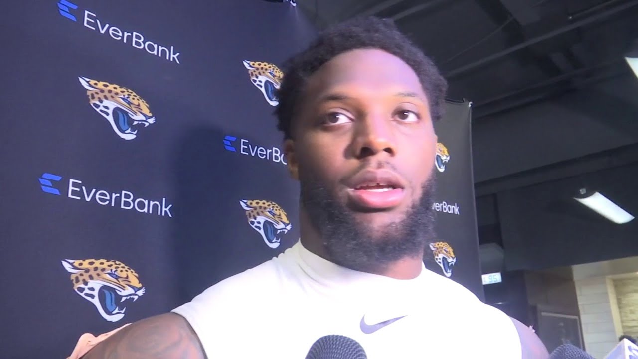 Jaguars outside linebacker Josh Allen locker room interview after ...
