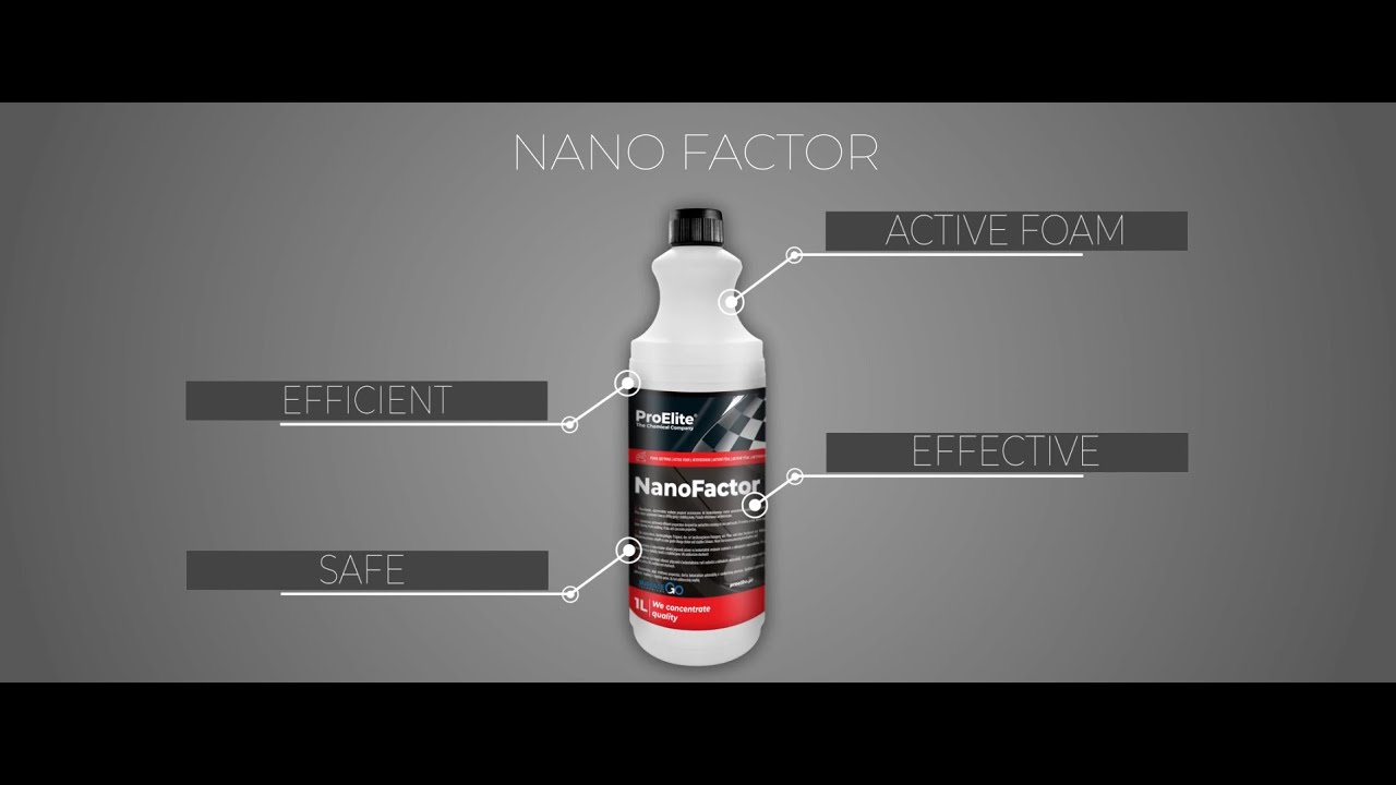 Incredibly efficient NanoFactor active foam from ProElite - YouTube