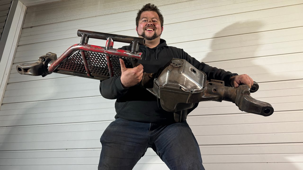 Down and Dirty with my Custom Steering and Ram Skid Plate Guard - Dana ...