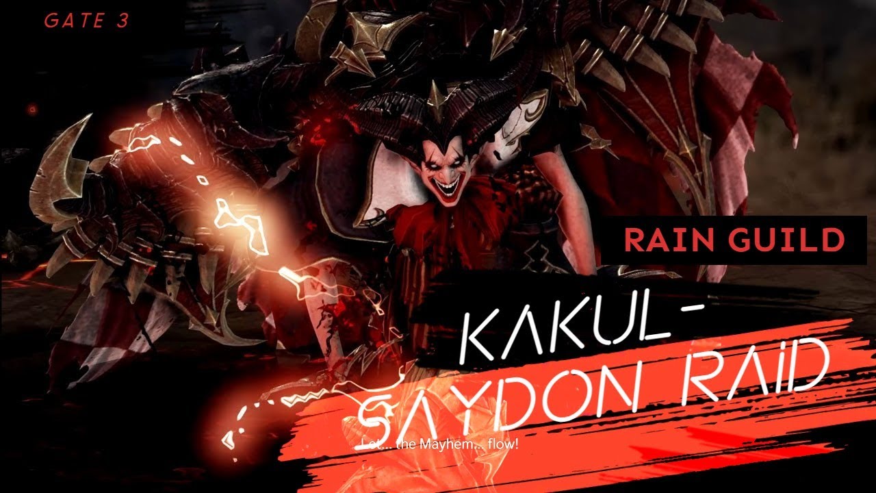【Lost Ark】Kakul Saydon Raid - Gate 3 - YouTube