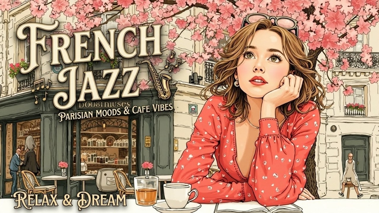 French Café Jazz - Parisian Café Music for Relaxation & Cozy Coffee ...