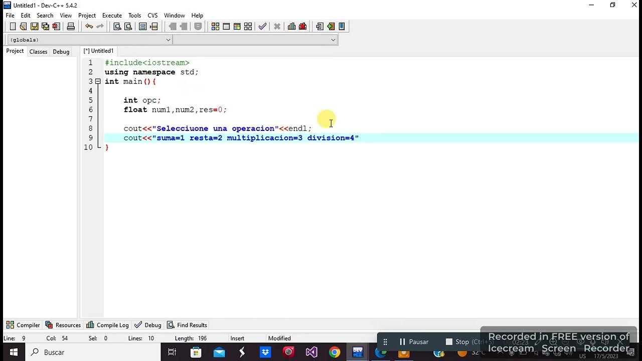parte 2 programación c++ - YouTube