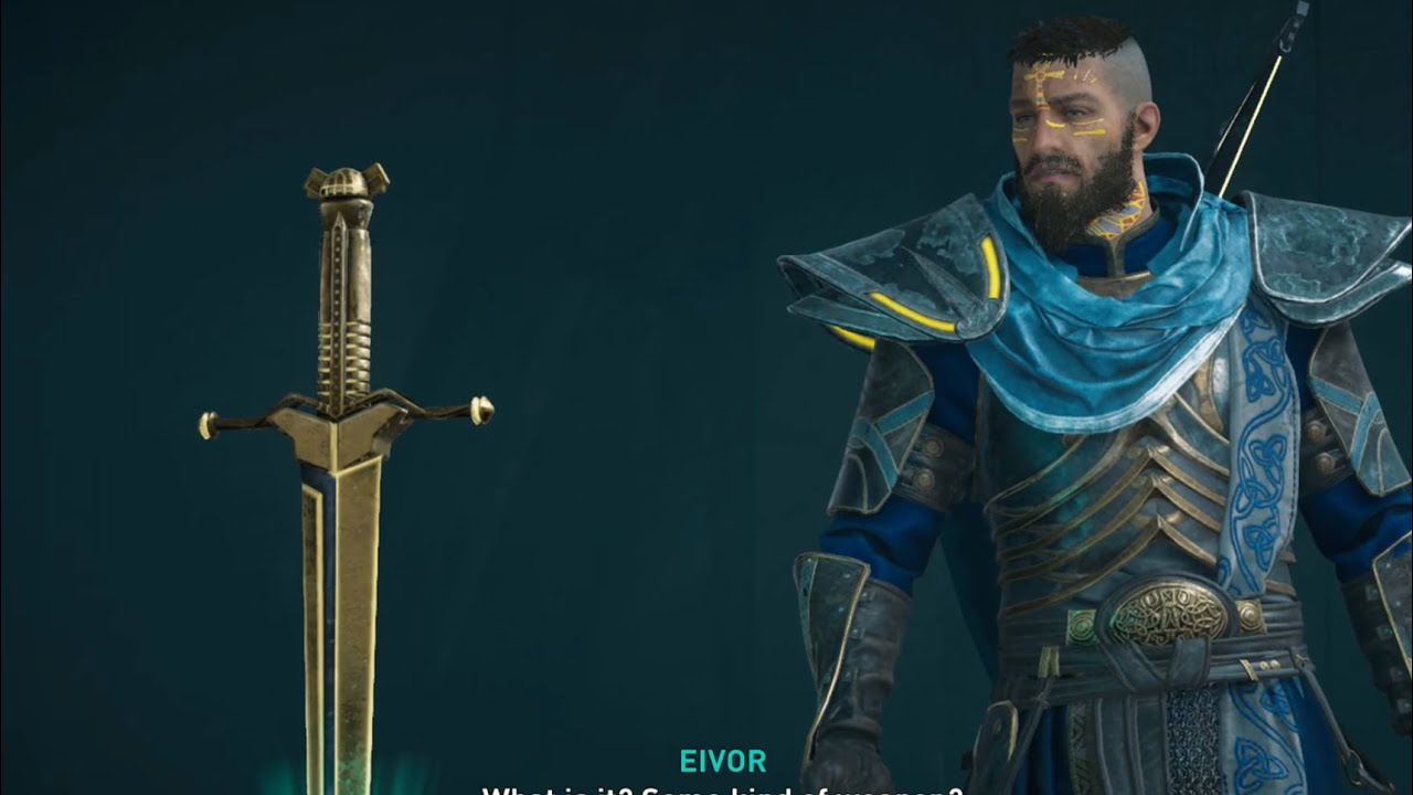 Cutscene after pulling the blazing sword | Assassin’s Creed Valhalla ...