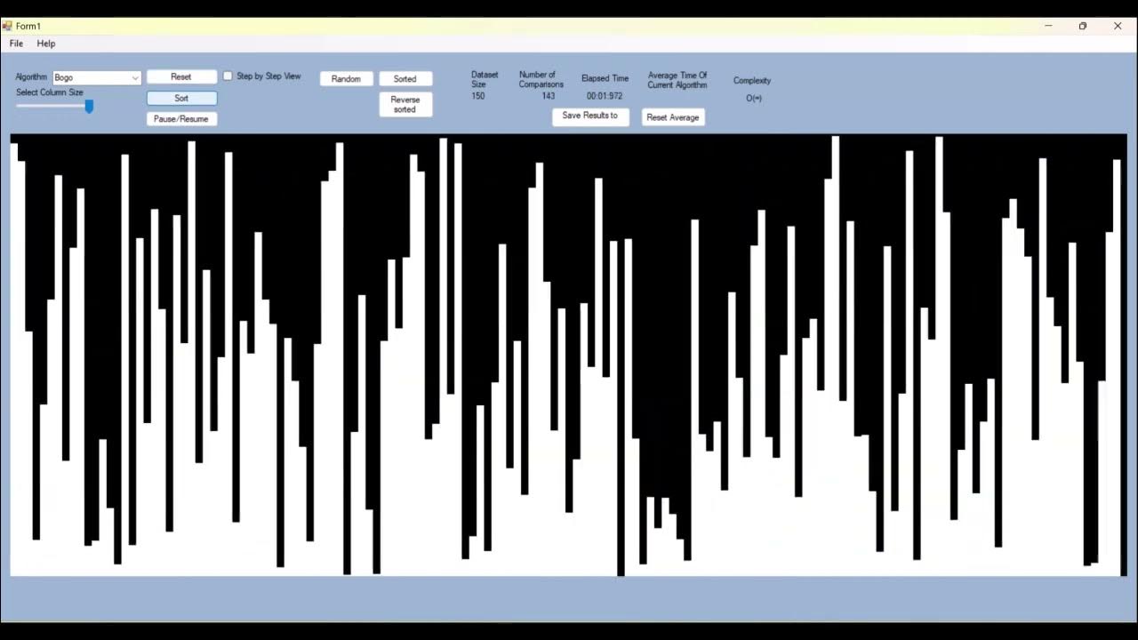 Bogo Sorting algo - YouTube
