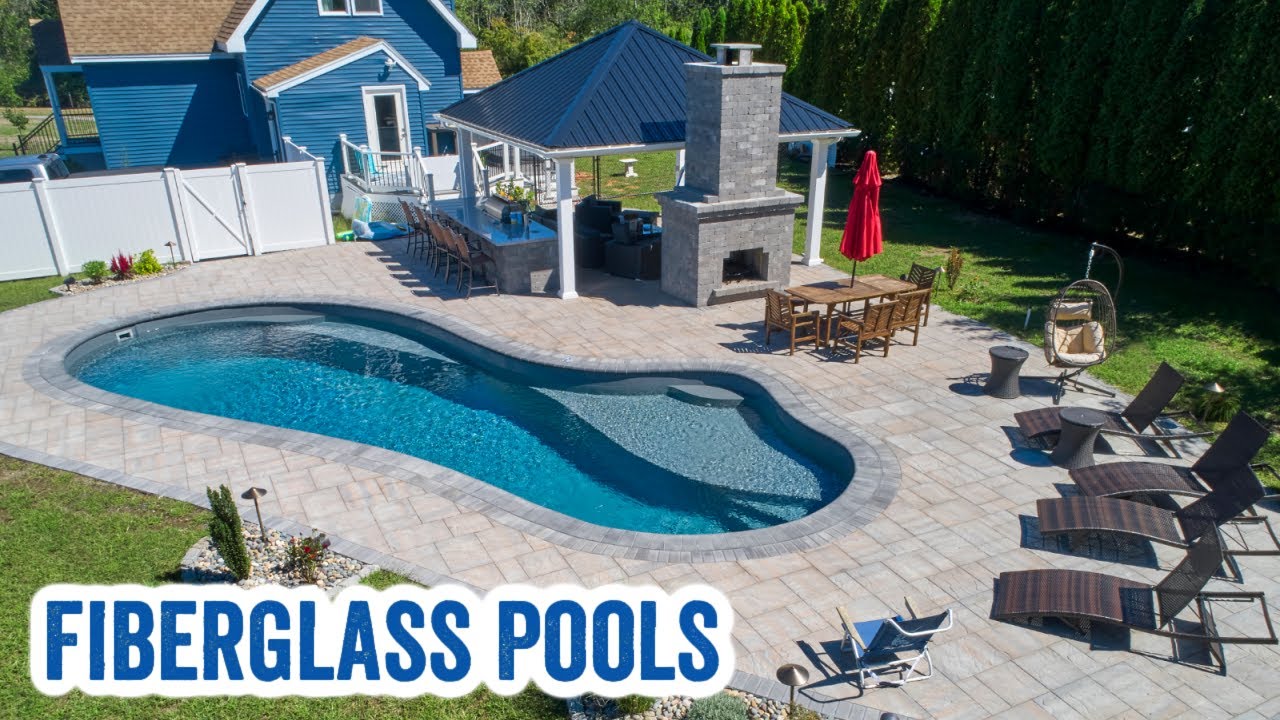 Fiberglass Pool | Inspiration Model | 15'6" x 40' - YouTube
