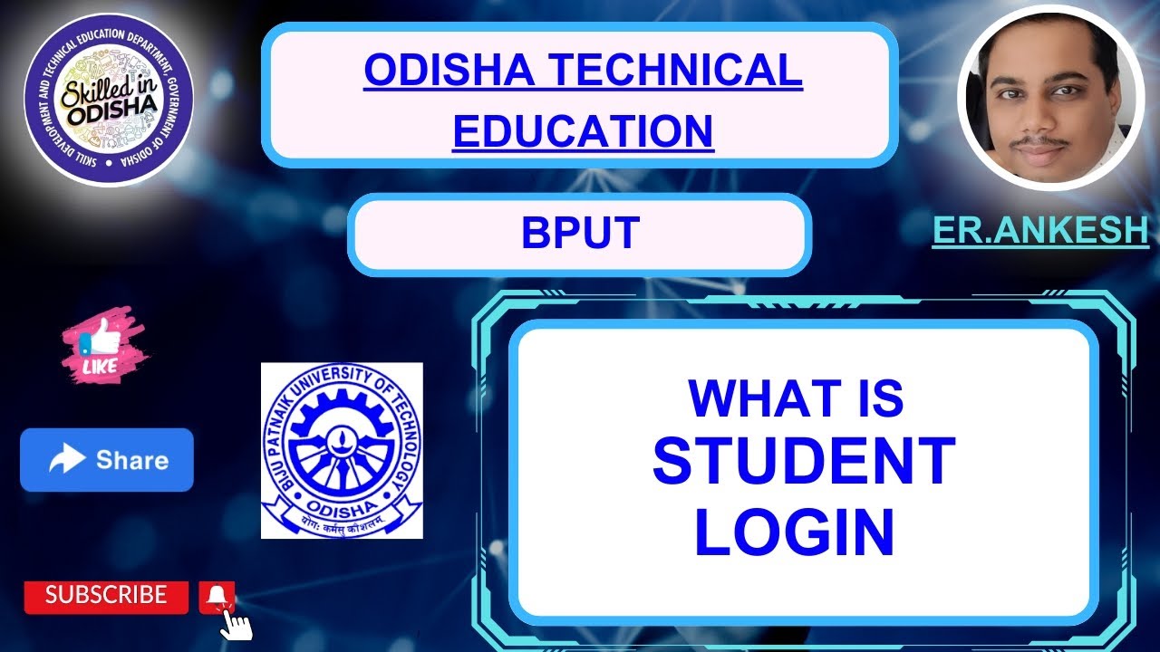 WHAT IS STUDENT LOGIN IN BPUT????#bput #btech #bpharma #barch #mba #mca ...