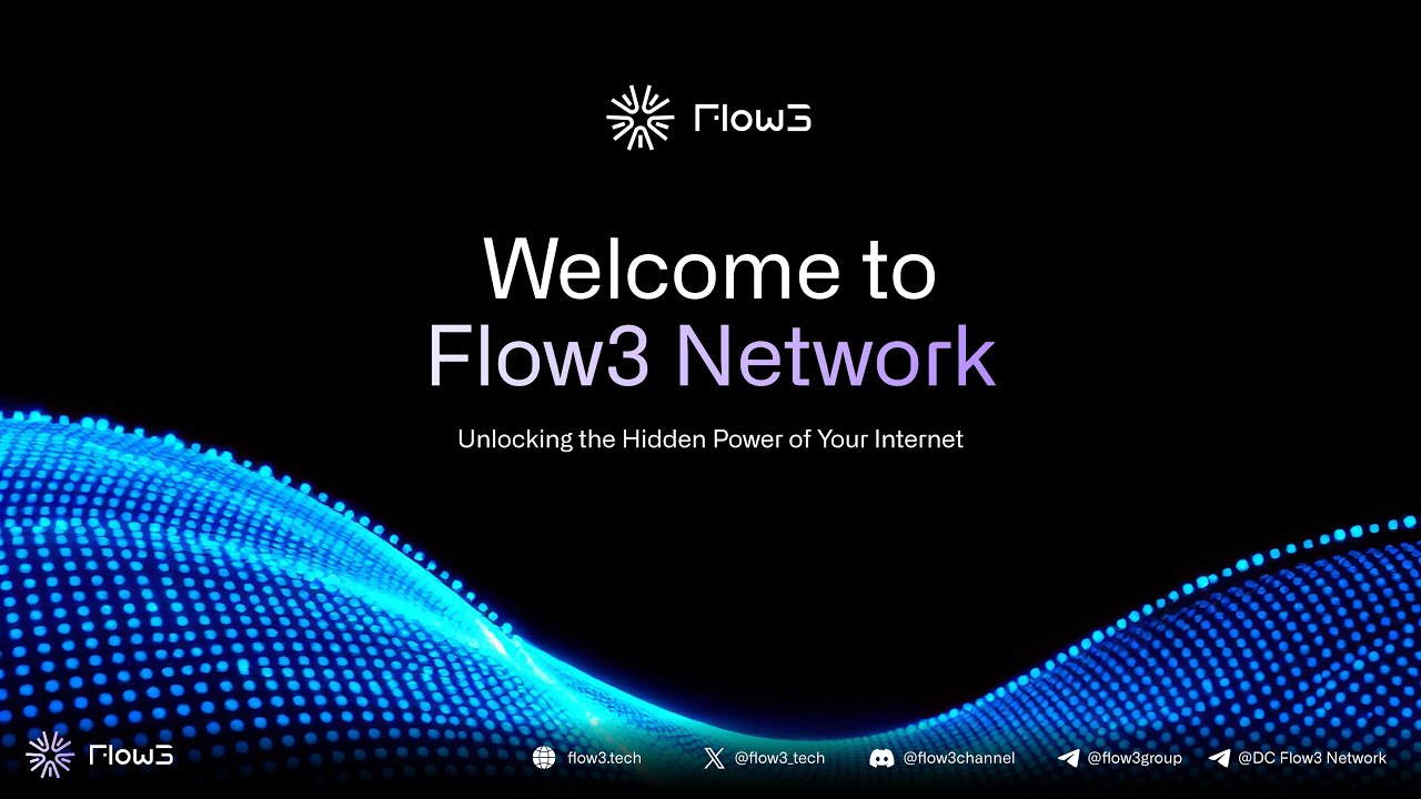 DePin Проект: Flow3 Network | Инвестиции 22МЛН$ | Скачай Расширение и ...