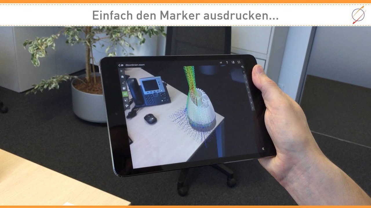 Augmented Reality mit eDrawings - YouTube