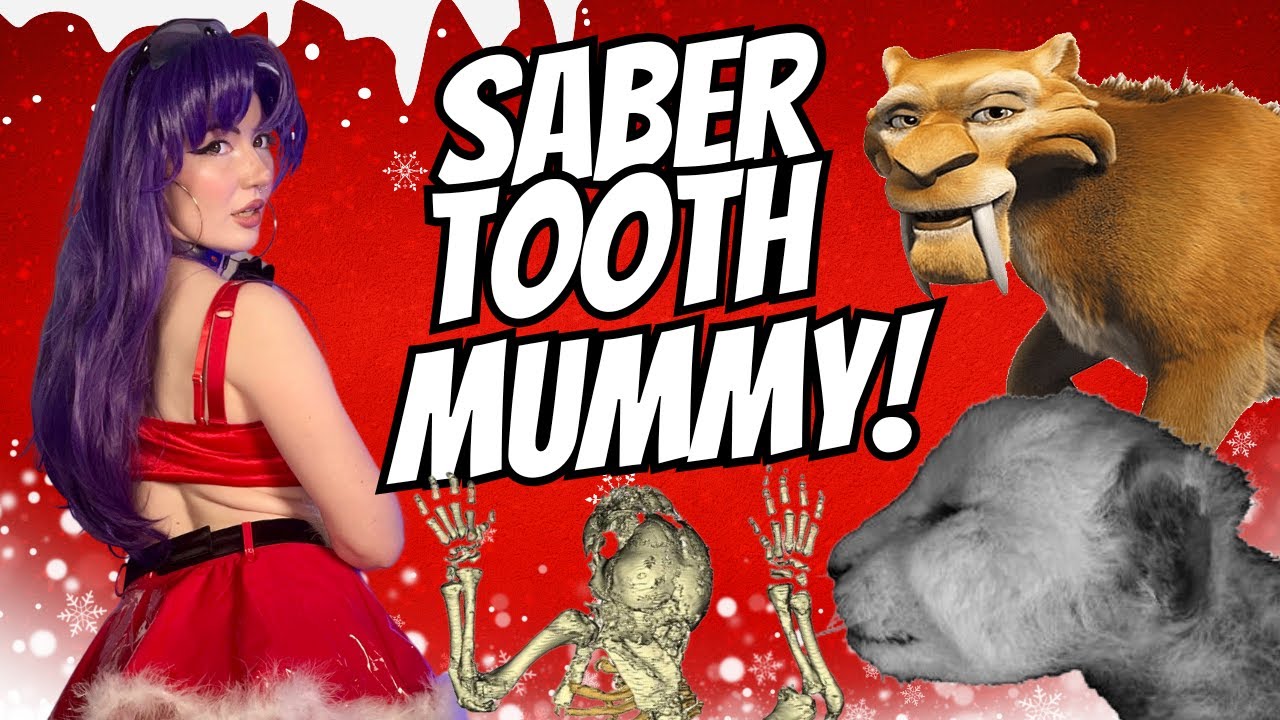 BABY SABER TOOTH CAT MUMMY FOUND! Meet Homotherium with Misato! - YouTube