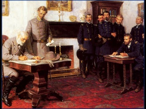 Surrender at Appomattox (April 9, 1865) - YouTube