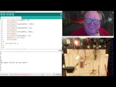 Lesson 20 Arduino R4 WiFi, using for and while loops. - YouTube