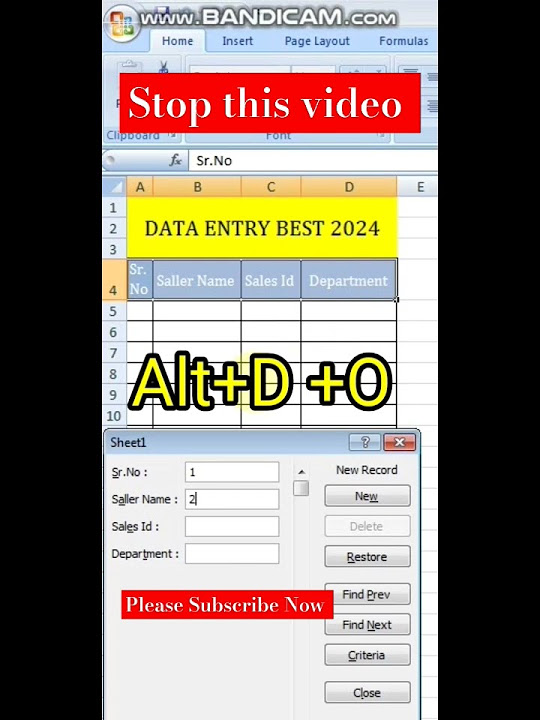 Tips For Data Entry Operators In Excel Excel Data Entry In Excel Exceltips Exceltricks