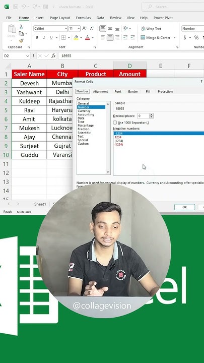 Excel Data entry tips and tricks | #excel #msoffice #microsoftoffice #computer | Collage Vision ...
