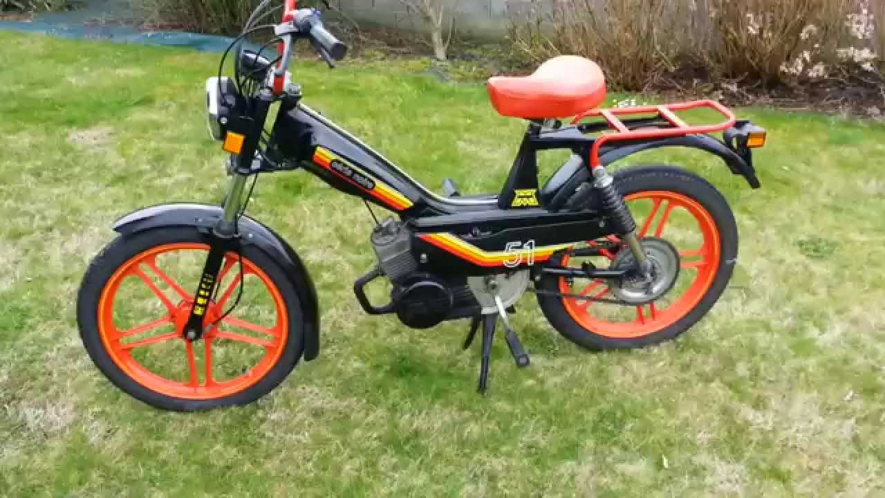 Mbk, Motobecane 51 Série noire - YouTube