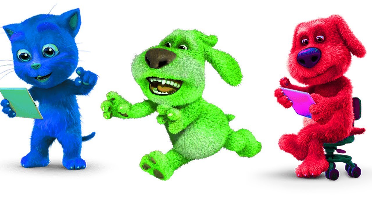 Learn Colors with My Talking Ben Colours for Kids Animation Education ...