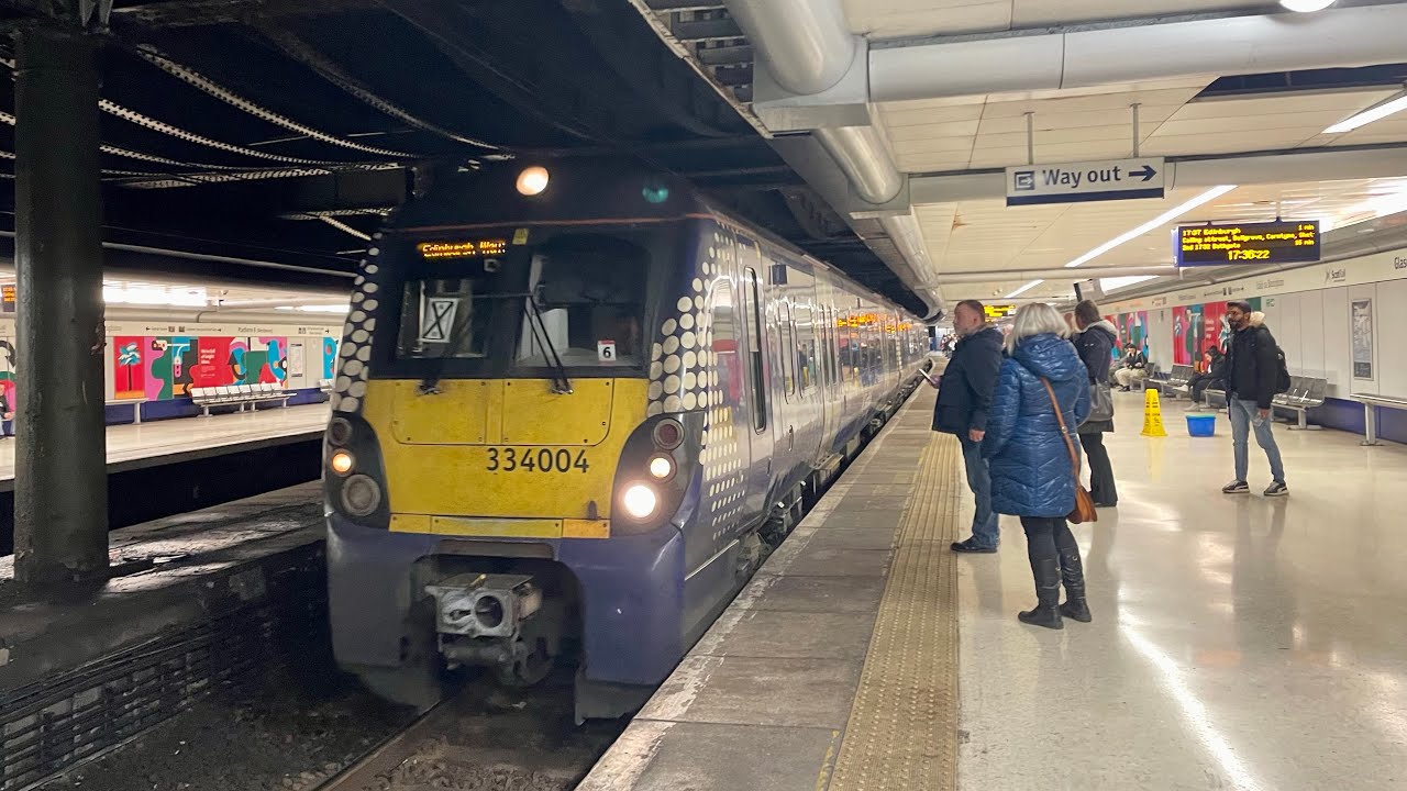 ScotRail Class 334 | 334004 - 334036 | Drumgelloch - Blackridge - YouTube