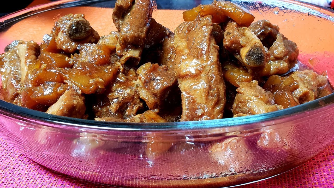 Easy Pork Ribs Hamonado Recipe - YouTube