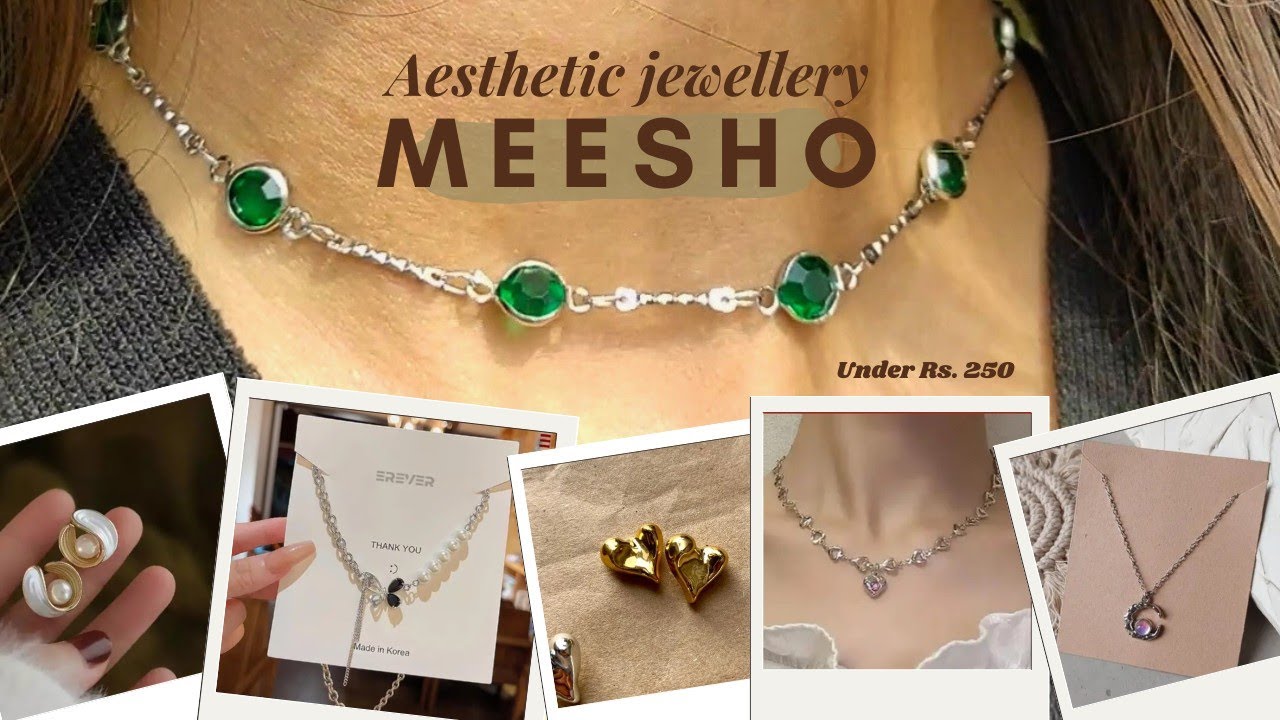 Meesho Aesthetic jewelry Haul | Pinterest meesho finds | accessories ...