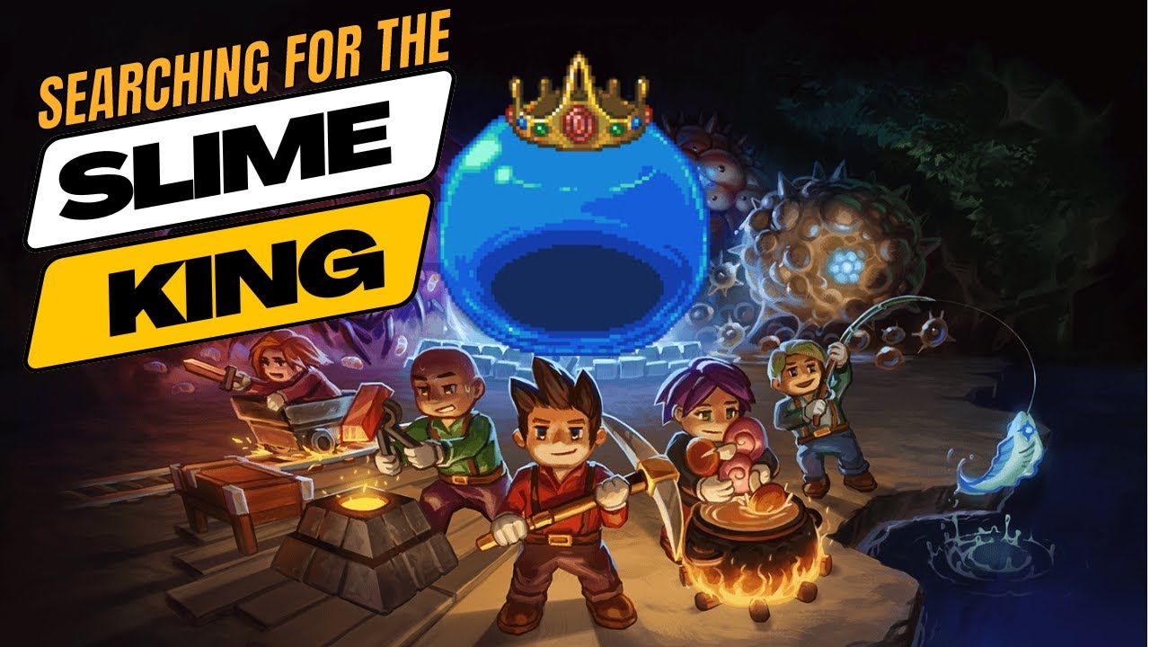Searching for the Slime King: Core Keeper Live Stream - YouTube