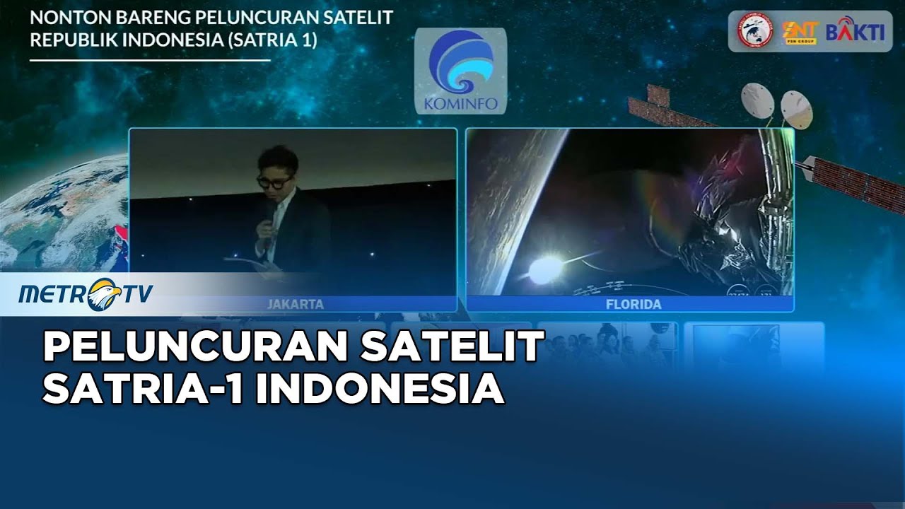 [FULL] - Peluncuran Satelit Satria-1 Republik Indonesia - YouTube