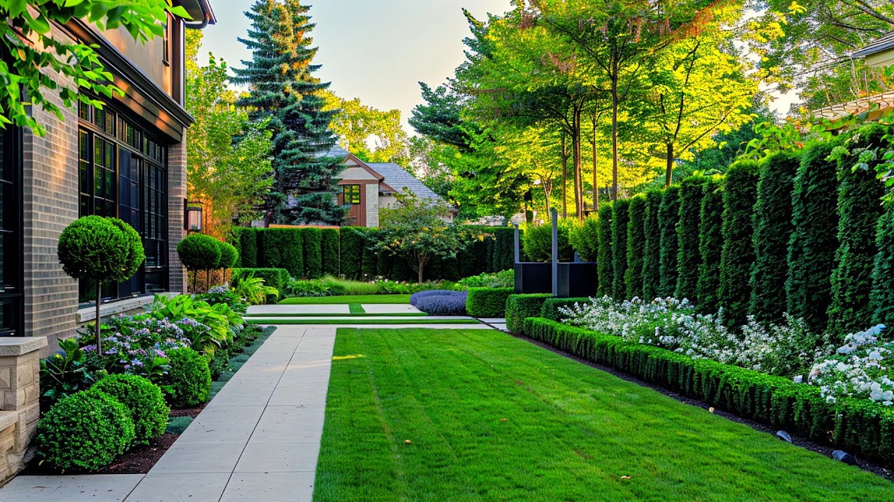 Backyard Landscape: Stunning Green Garden Ideas for Your Backyard ...