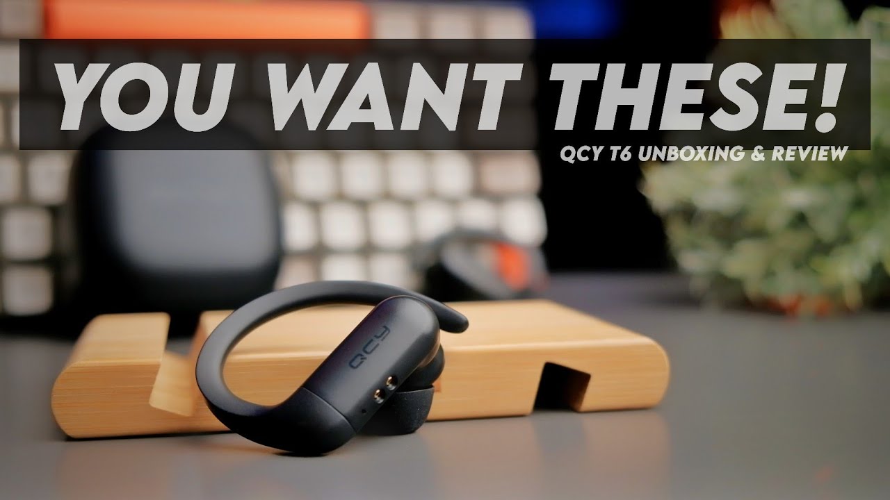 Impressive Budget Sports Earbuds! QCY T6 - YouTube
