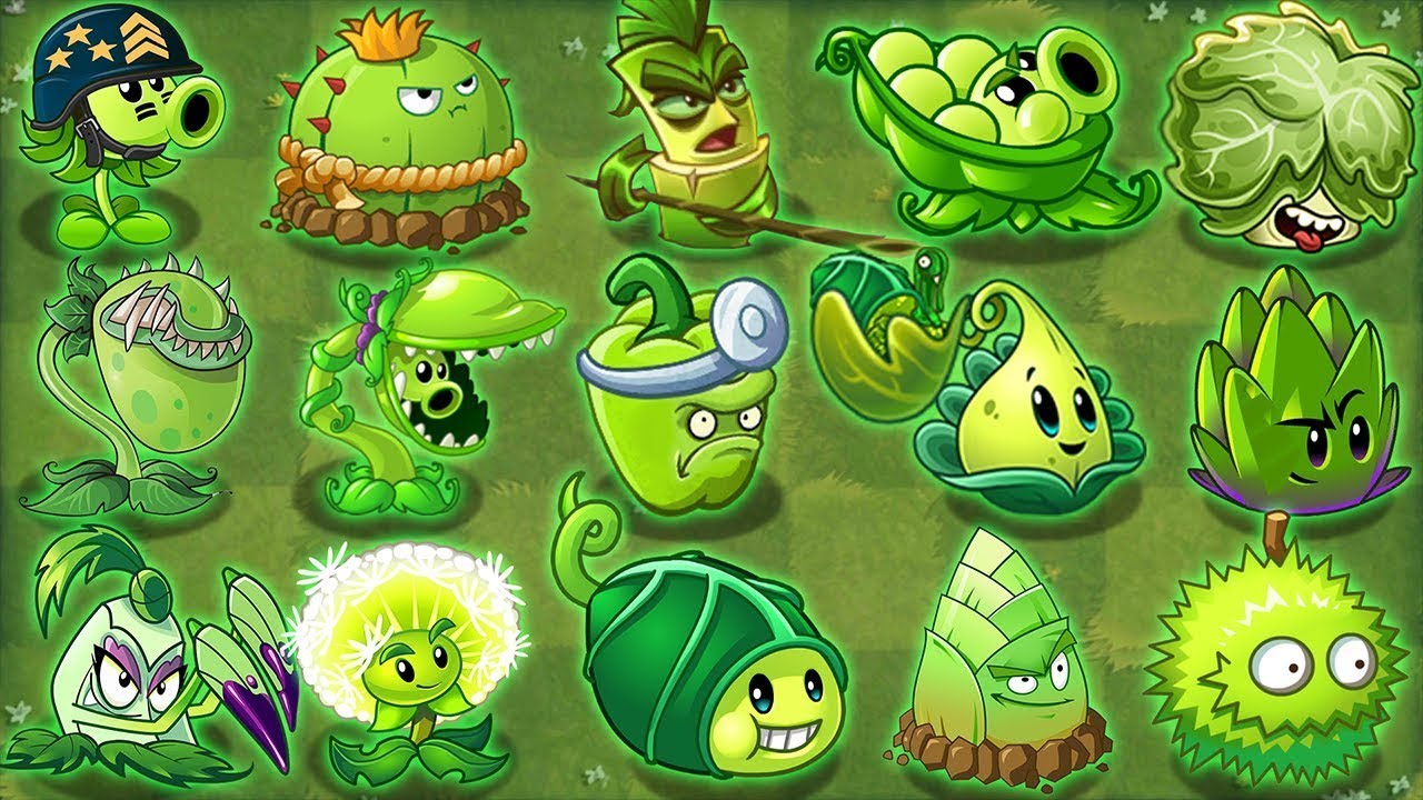 ALL PEA PLANTS LEVEL MAX VS ICE BATTLEGROUND LEVEL MAX || Plants Vs ...