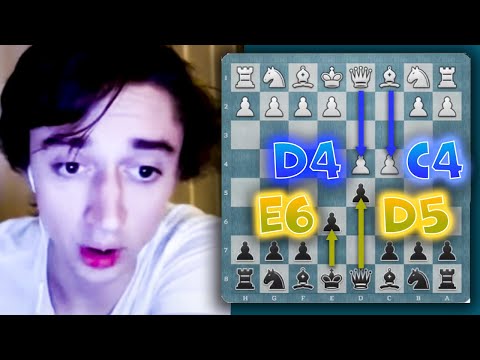 Daniil Dubov Plays d4-d5-c4-e6 Against a User \