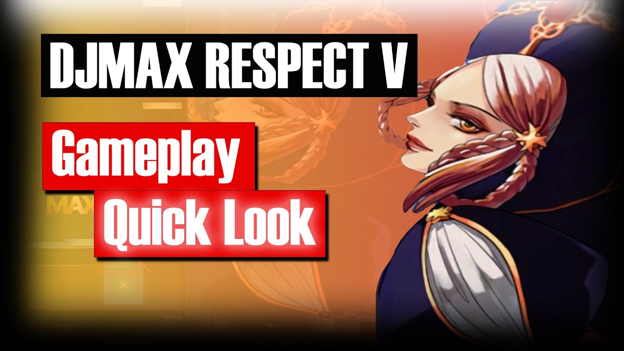DJMAX RESPECT V Gameplay | Quick Look | PC - YouTube