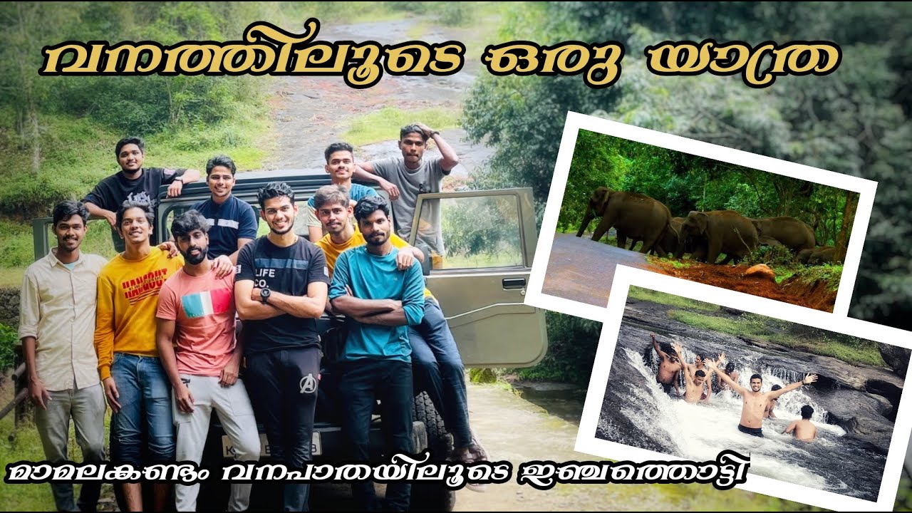 വനത്തിലൂടെ ഒരു യാത്ര || Poyamkutty mamalakandam road || Injathotti ...