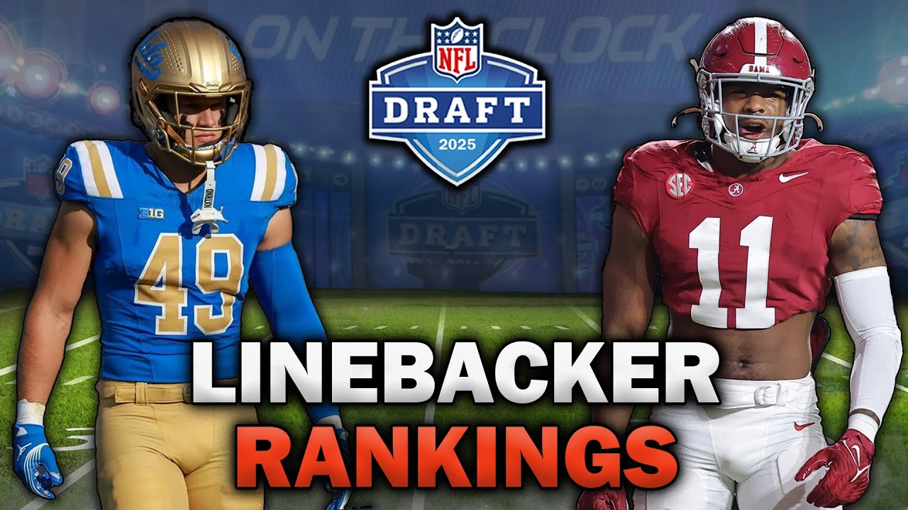 2025 NFL Draft Linebacker Rankings.. This Class is ROUGH - YouTube