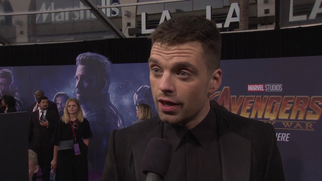 Avengers: Infinity War: Sebastian Stan "Winter Soldier" World Premiere ...