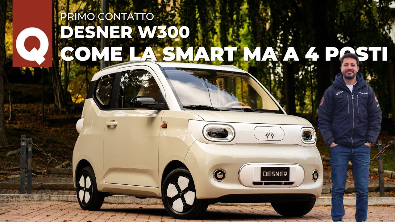 COME LA SMART ma a 4 POSTI (da 16.990 euro) da 215 km di autonomia ...