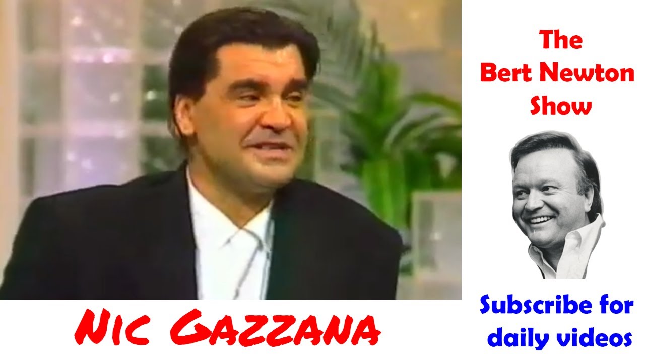 Nic Gazzana with Bert Newton - 18 Jul, 1989 - YouTube